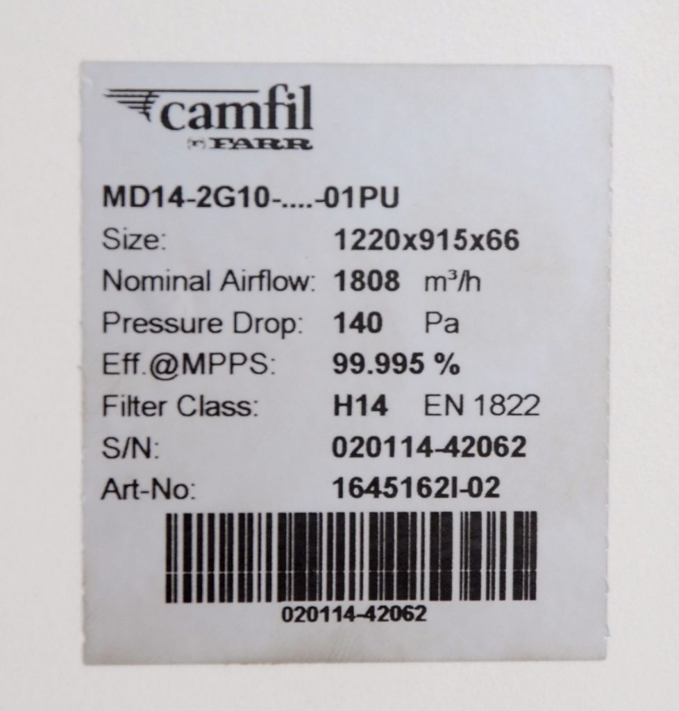 Interflow Crossflow cabinet MD14 - Gemini BV