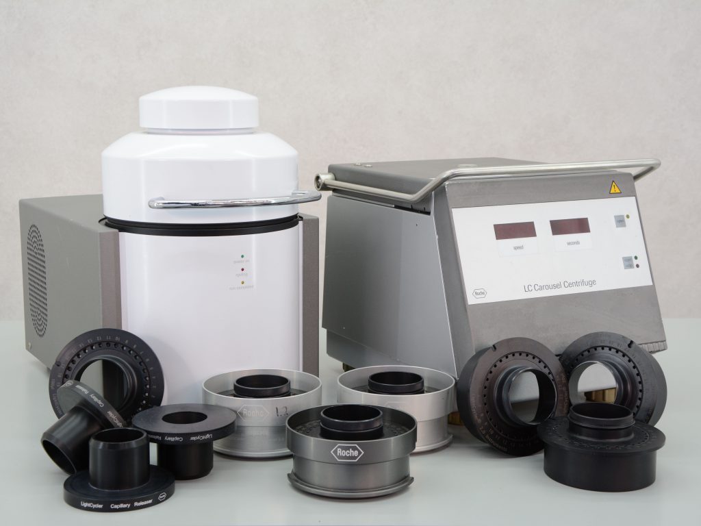 Roche LC Carousel Centrifuge & LightCycler 2.0 PCR fluorescence meter ...