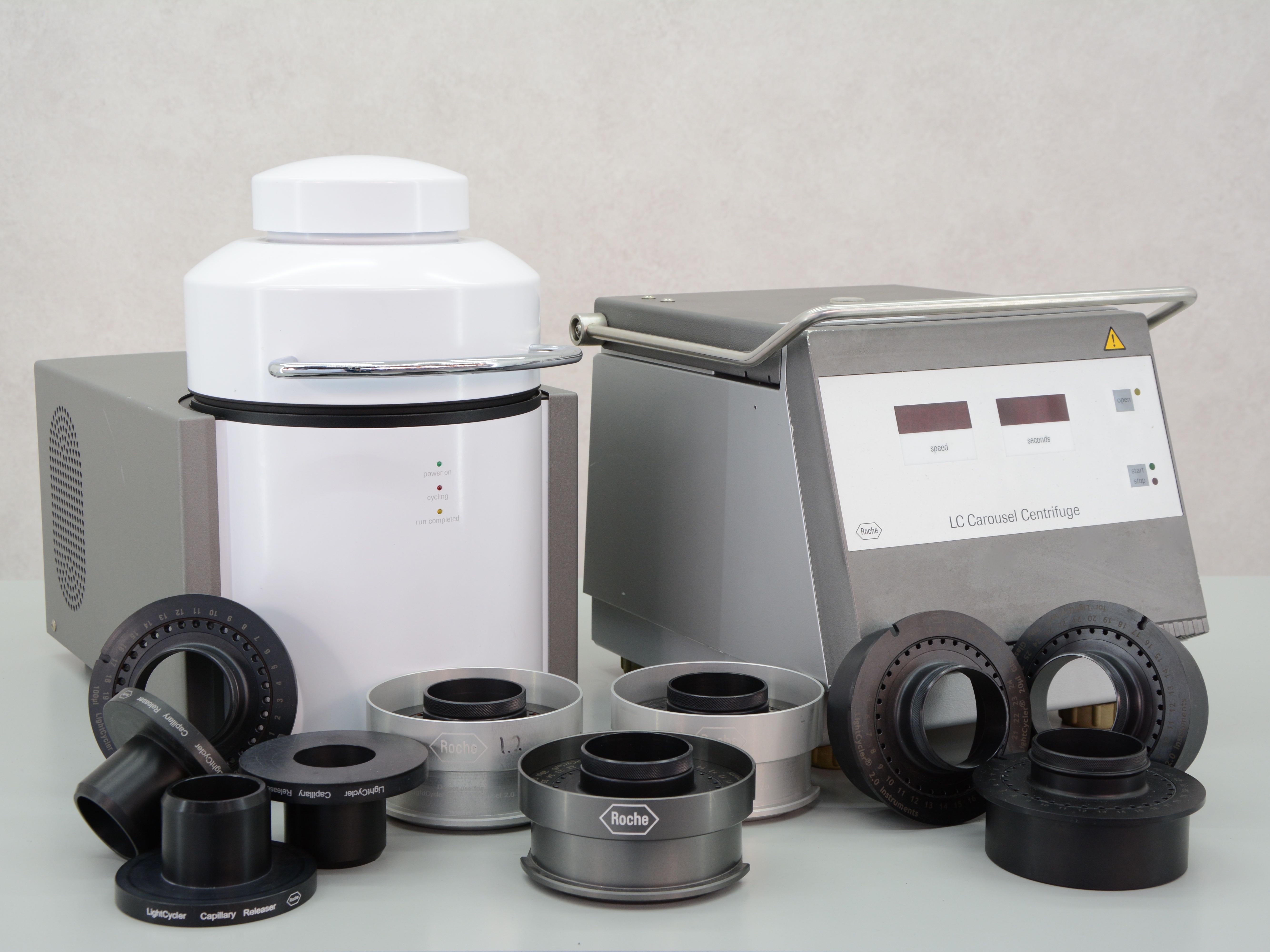 Roche LC Carousel Centrifuge & LightCycler 2.0 PCR fluorescence meter ...