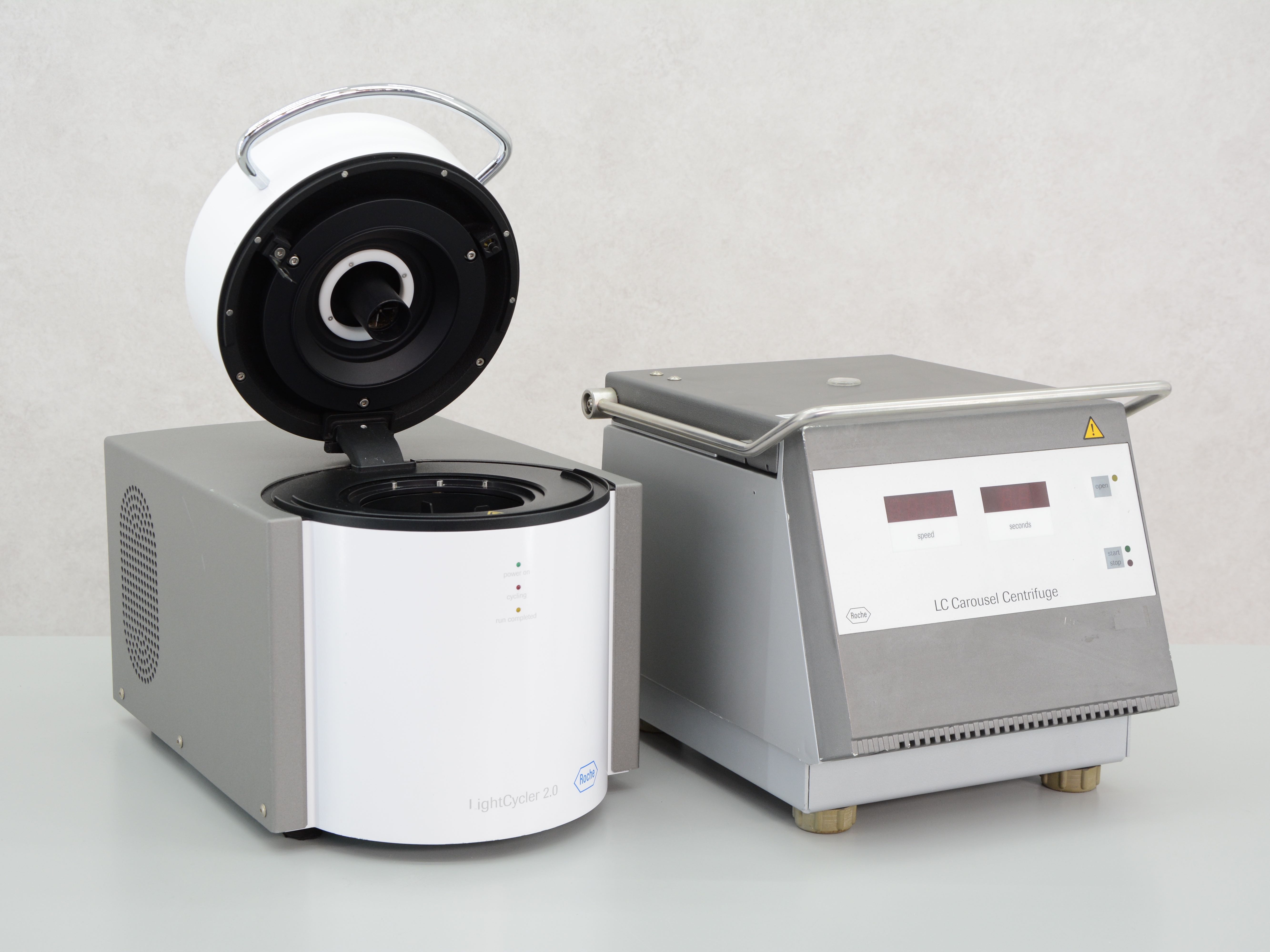 Roche LC Carousel Centrifuge & LightCycler 2.0 PCR fluorescence meter ...