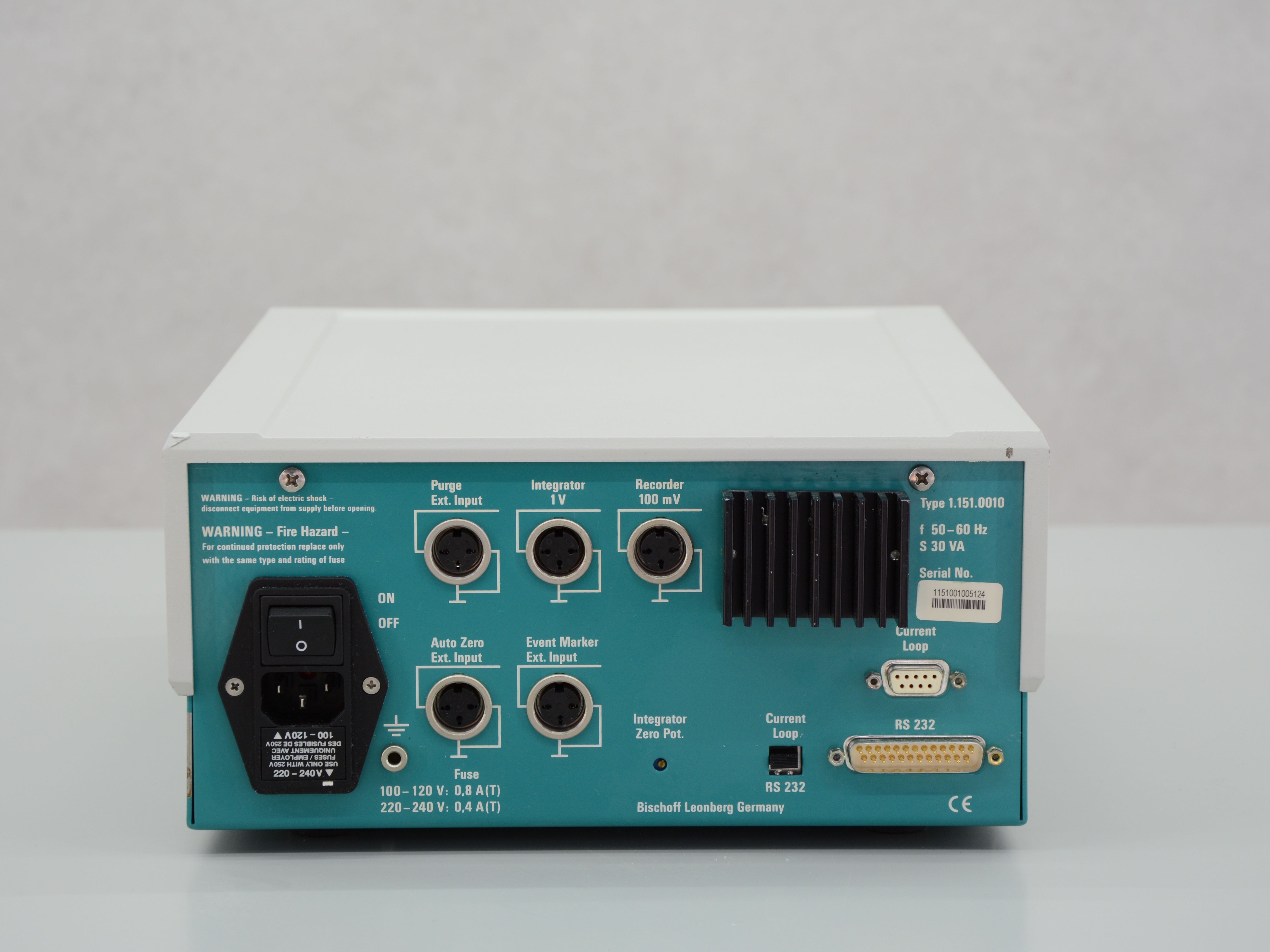 Bischoff 8020 RI detector - Gemini BV