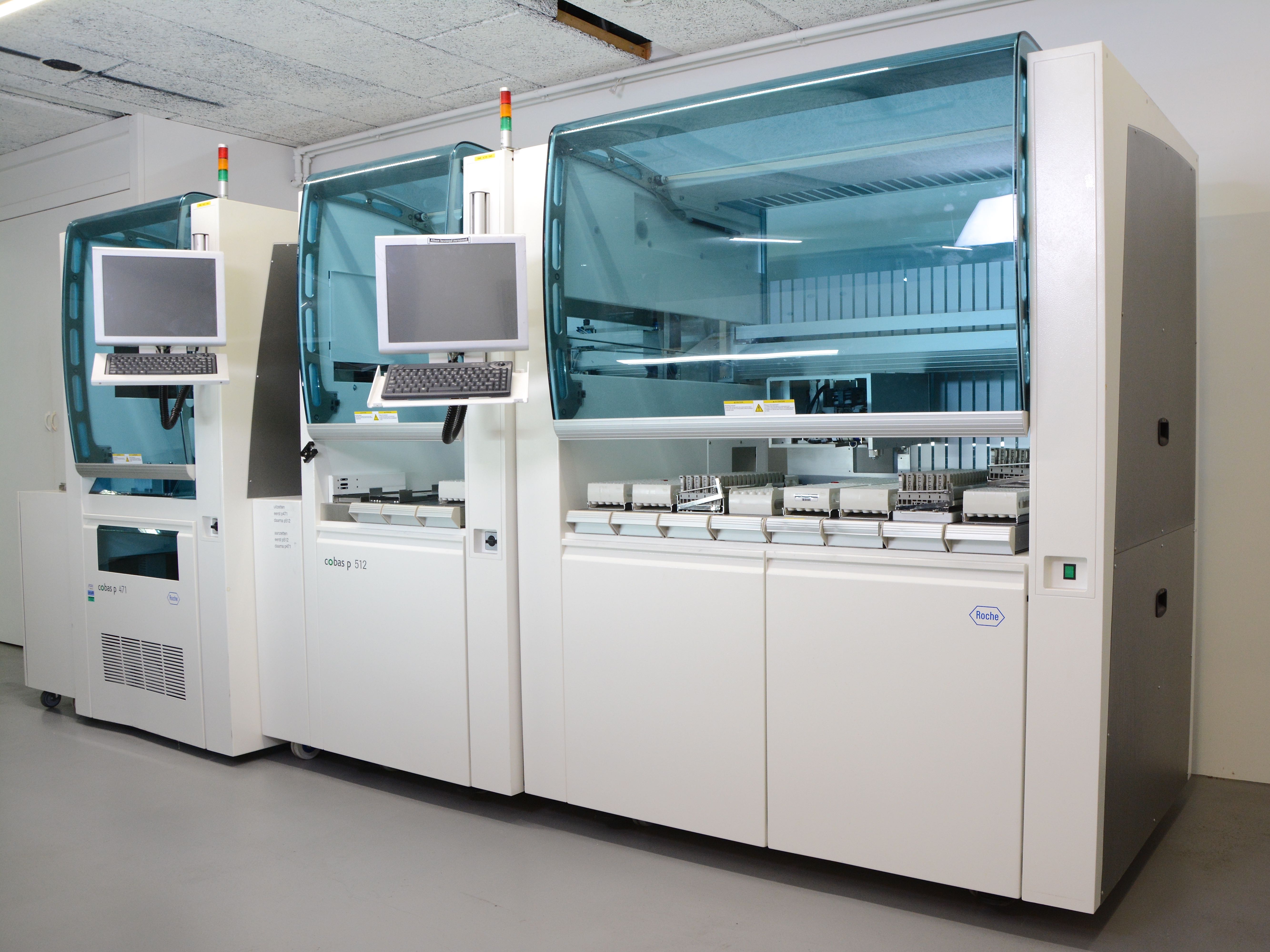 Cobas p471 Centrifuge & p512 Pre-analytic system - Gemini BV