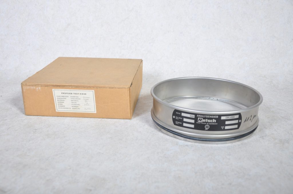 Retsch analytical test sieve - Gemini BV