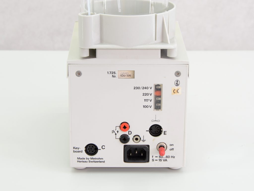 Metrohm 725 Dosimat Dosing unit - Gemini BV