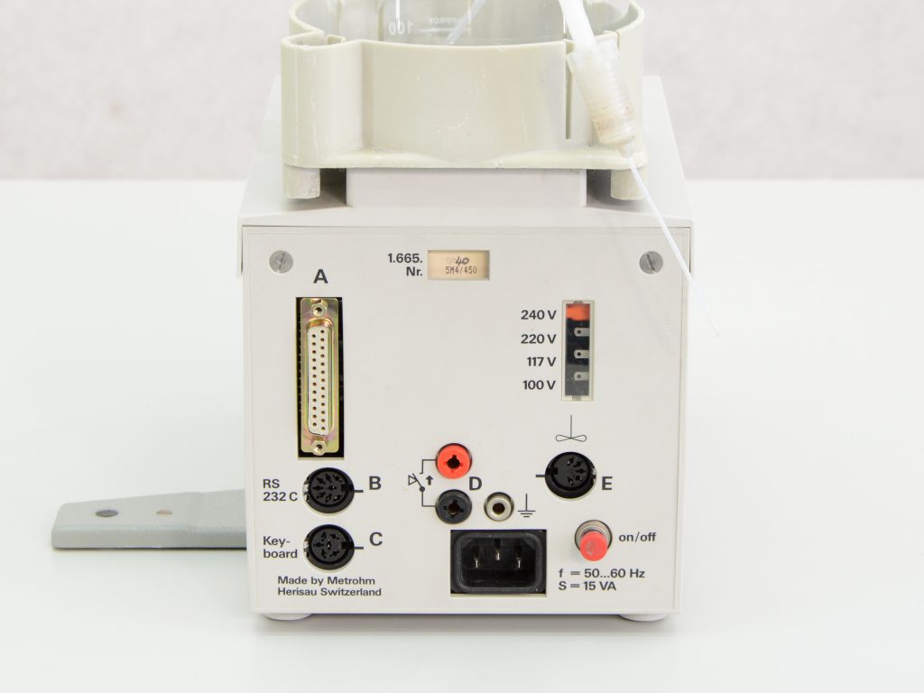 Metrohm 665 Dosimat Dosing unit - Gemini BV