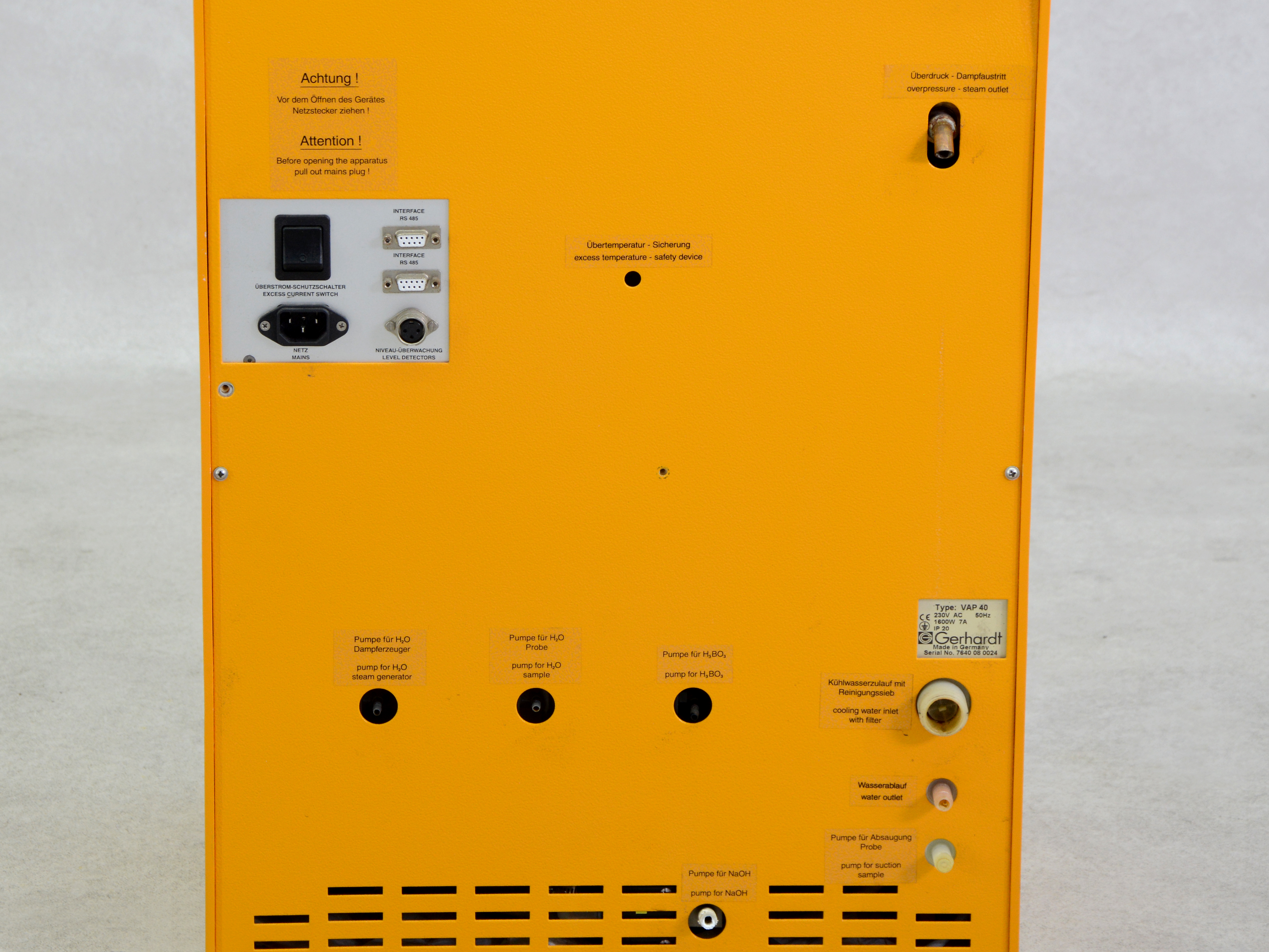 Gerhardt VAP40 Vapodest - Gemini BV