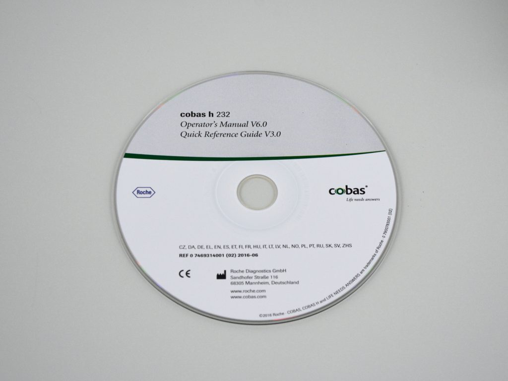 Blood analysis device Cobas H232 - Gemini BV