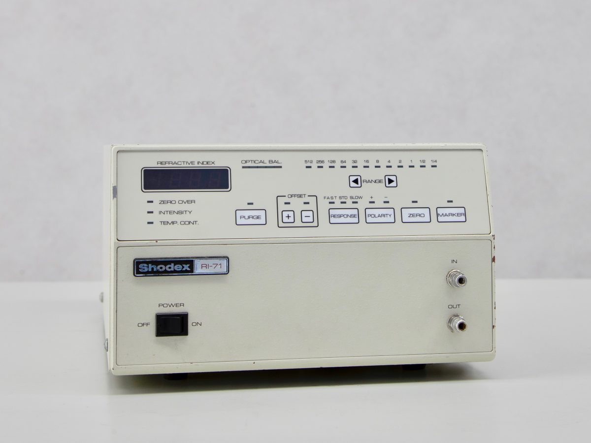 Shodex RI71 RI Detector - Gemini BV