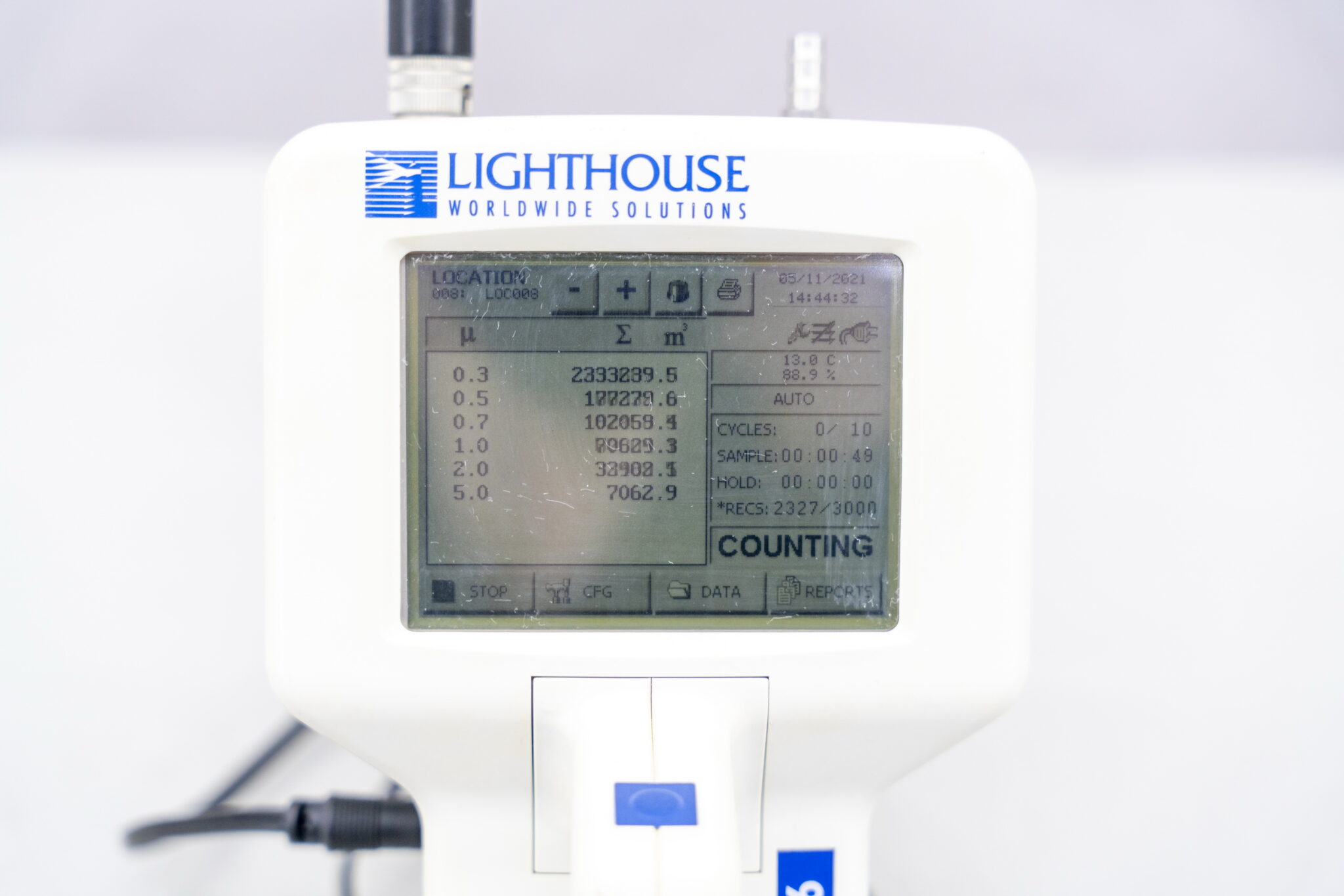 Lighthouse 2016 handheld particle counter - Gemini BV