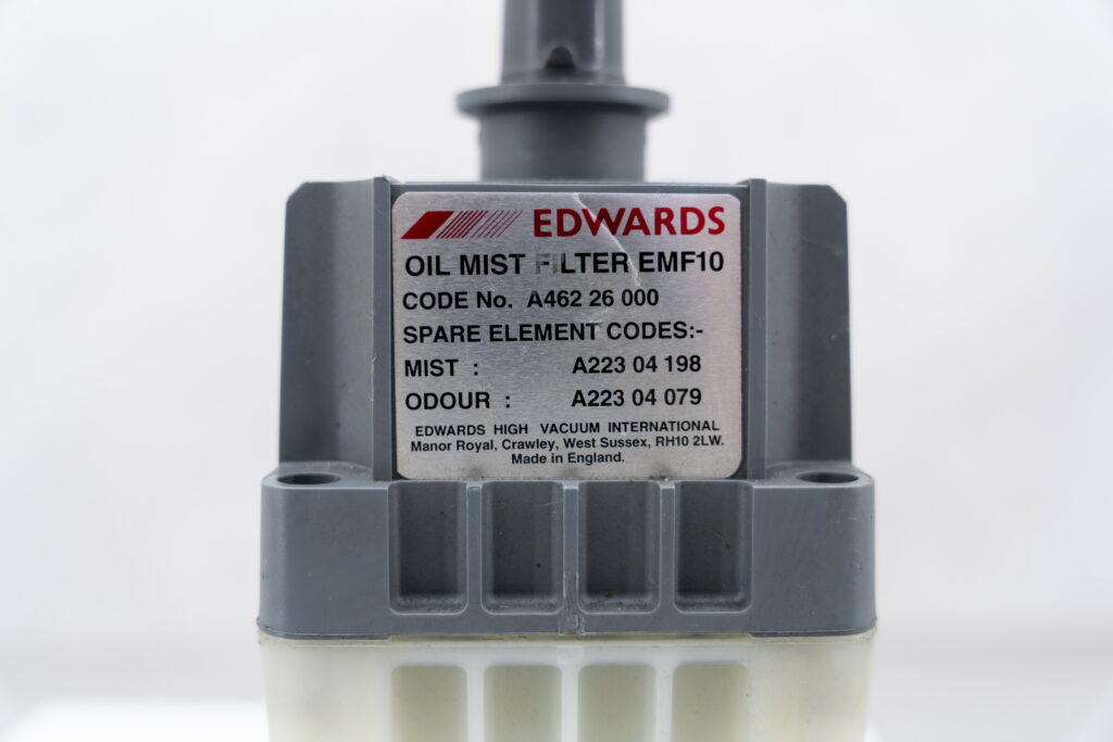 Edwards E1M18 vacuum pump with Agilent G3199B quiet cover - Gemini BV