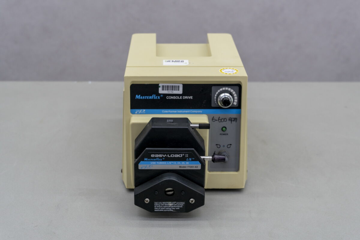 Cole-Parmer Masterflex 7521-47 peristaltic pump with Easyload II pump ...