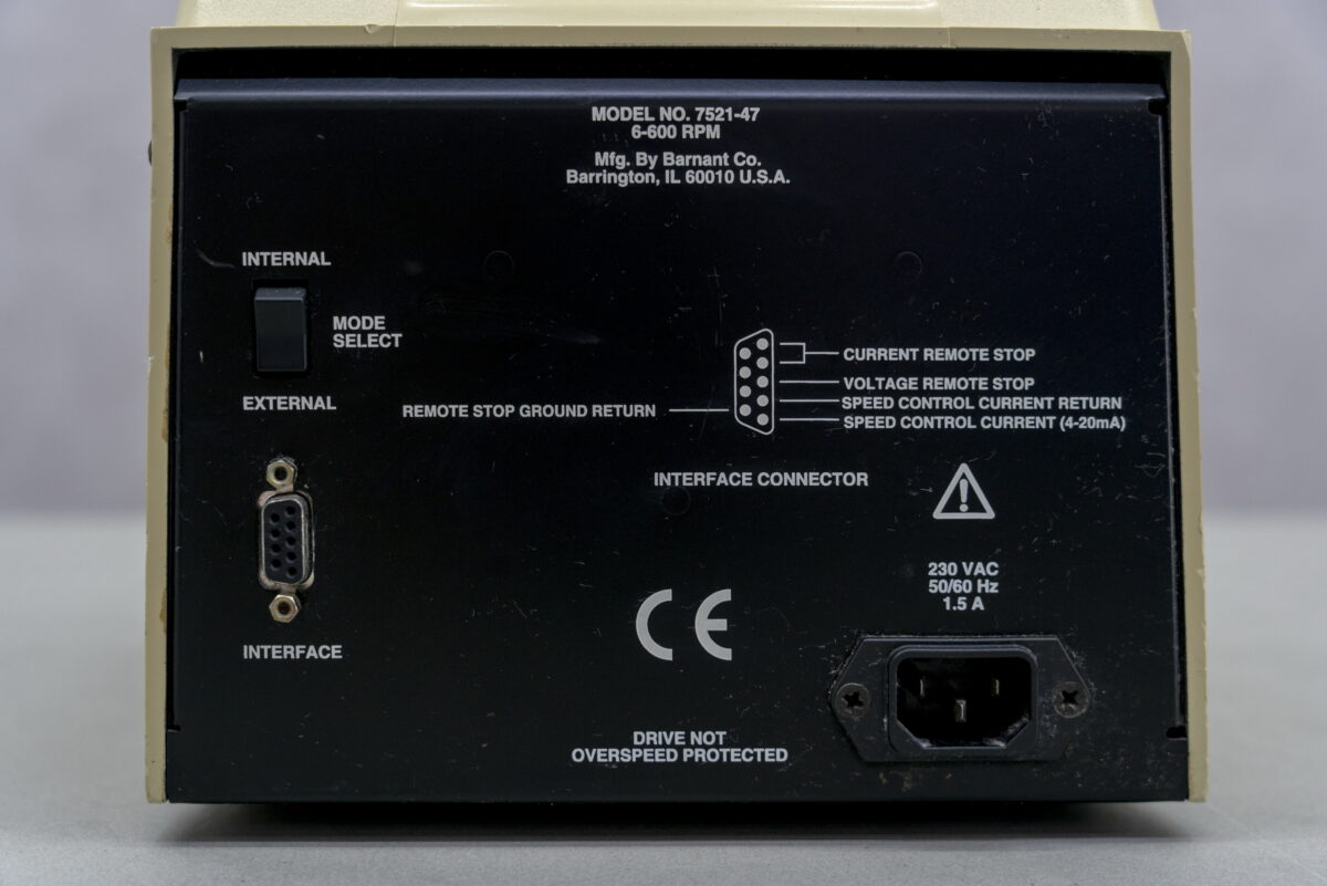 Cole-Parmer Masterflex 7521-47 peristaltic pump with Easyload II pump ...