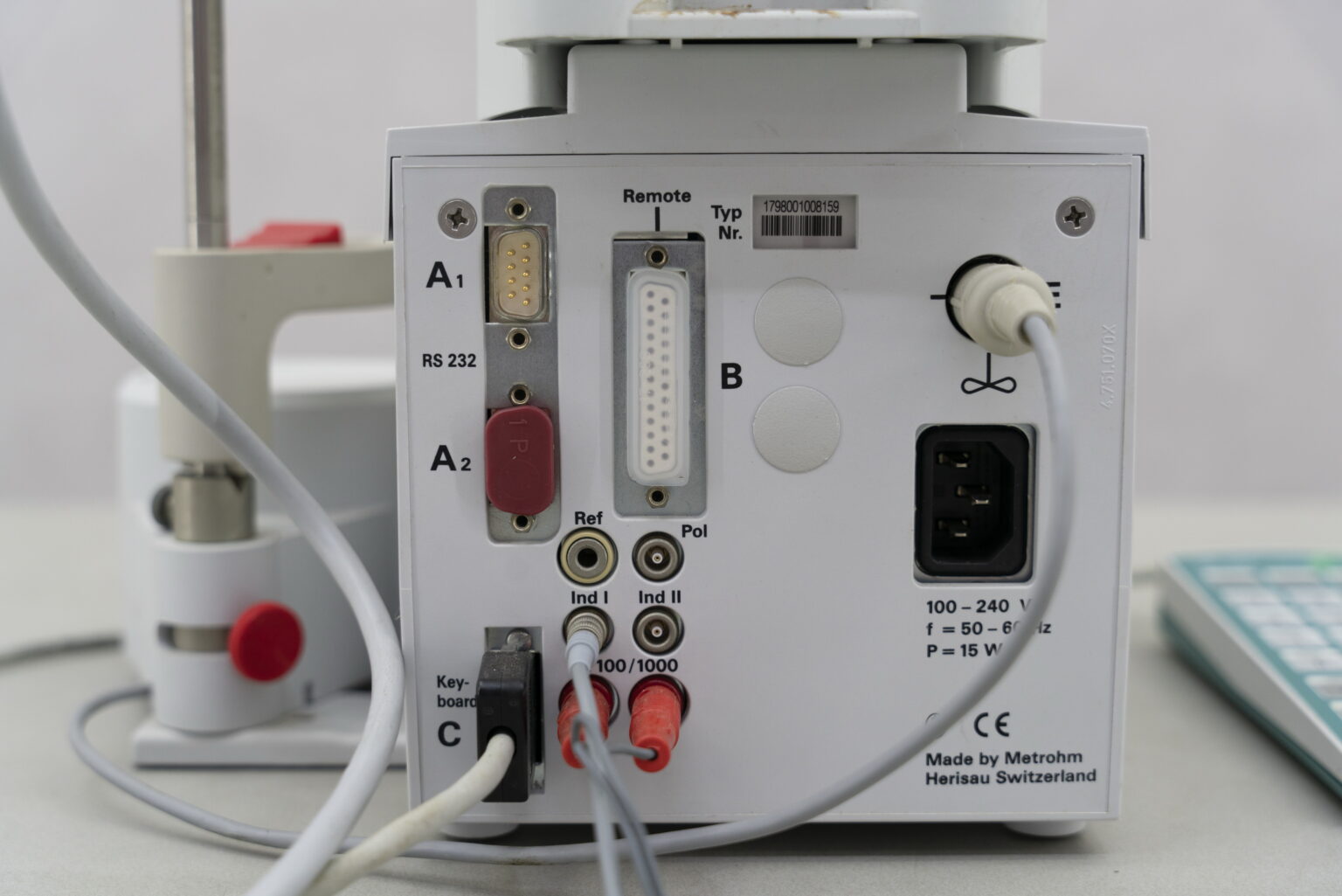 Metrohm Titrino MPT 798 titrator with 728 stirrer - Gemini BV