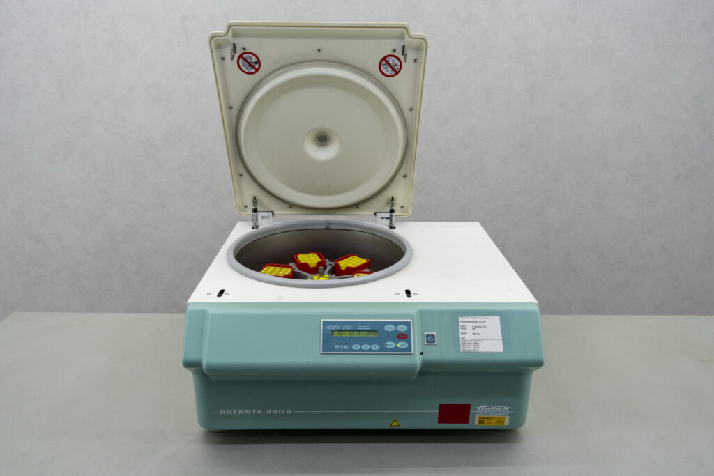 Hettich Rotanta 460R refrigerated benchtop centrifuge - Gemini BV