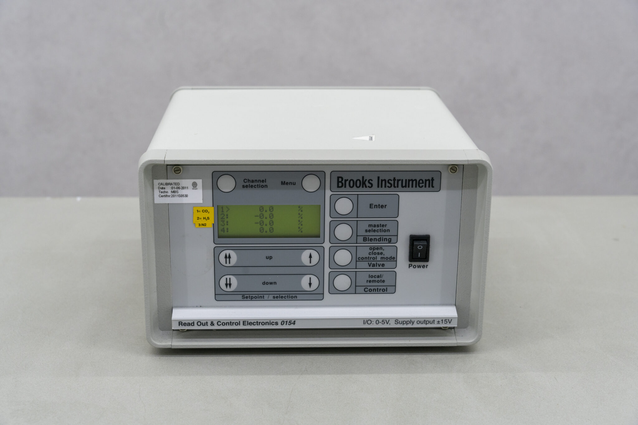 Brooks type 0154 control and readout unit - Gemini BV