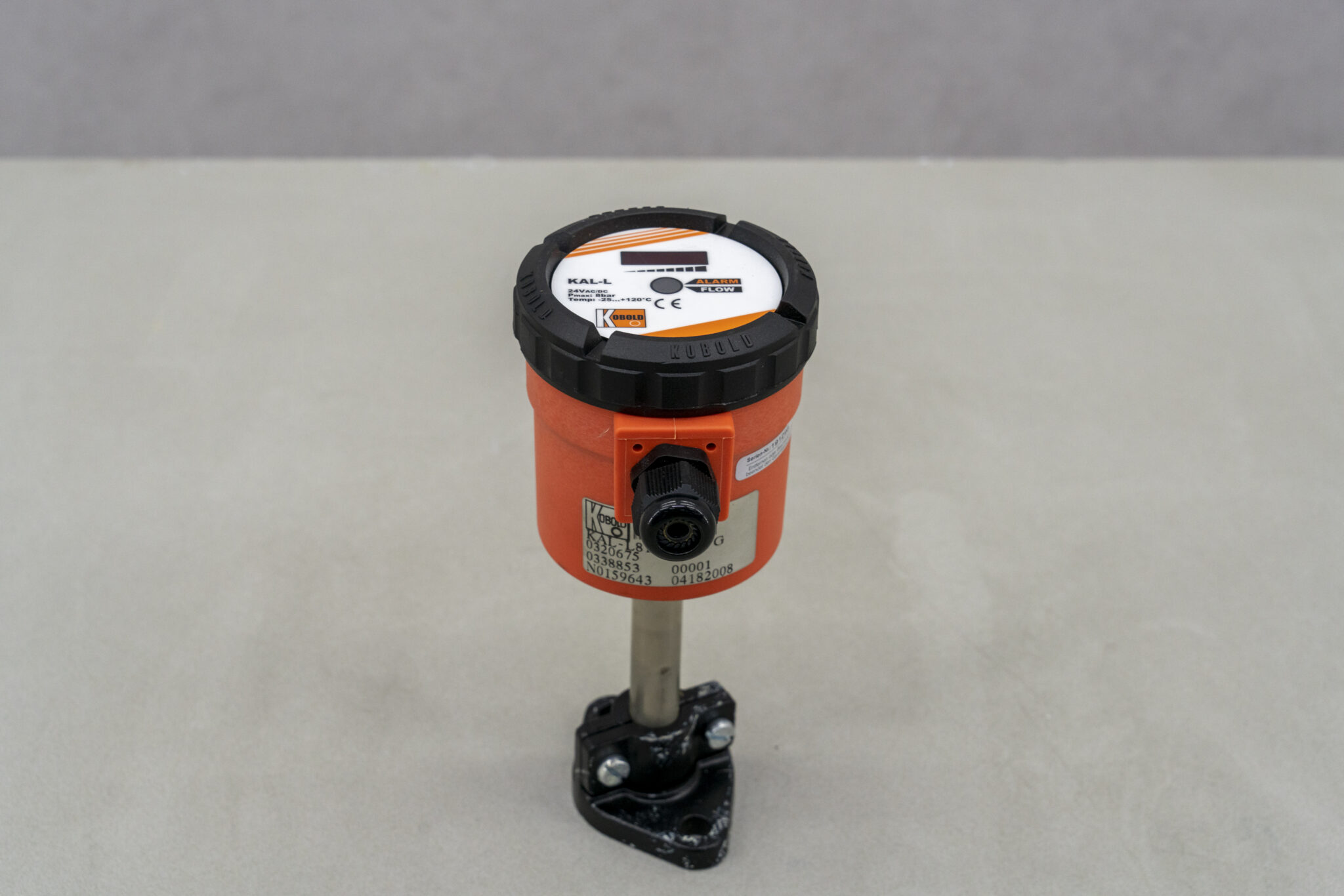 Kobold KAL-L electronic flow switch for air and gas - Gemini BV