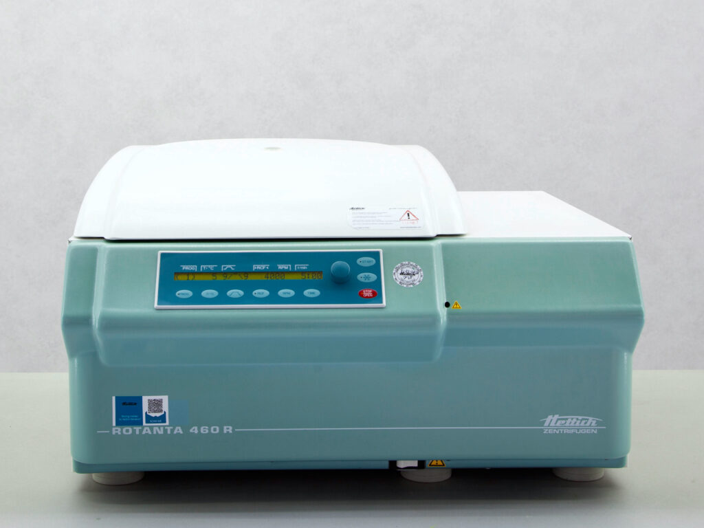 Hettich Rotanta 460R refrigerated benchtop centrifuge - Gemini BV