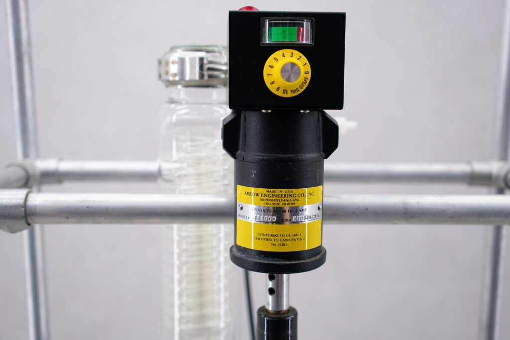 Scrubber reactor – Glass reactor with Glas-Col heating mantle - Gemini BV