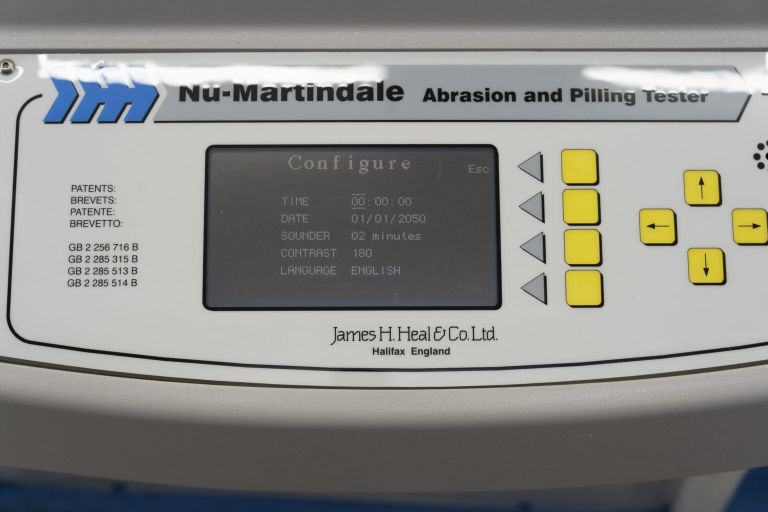 James Heal Nu-Martindale model 406 abrasion and pilling tester - Gemini BV