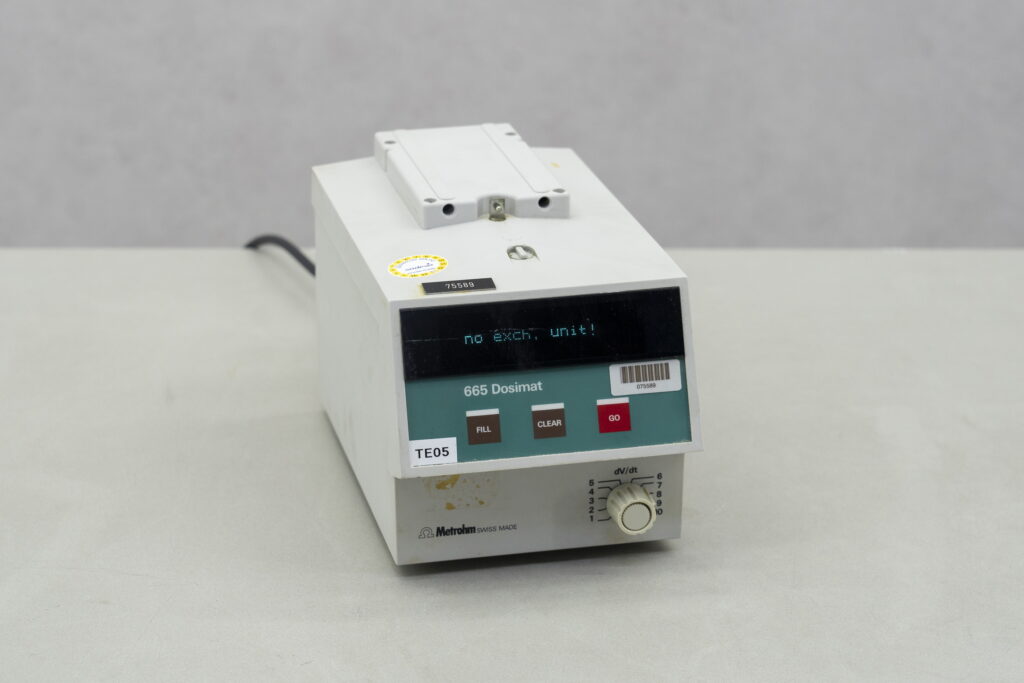 Metrohm Dosimat 665 exl Buret and glasswork - Gemini BV