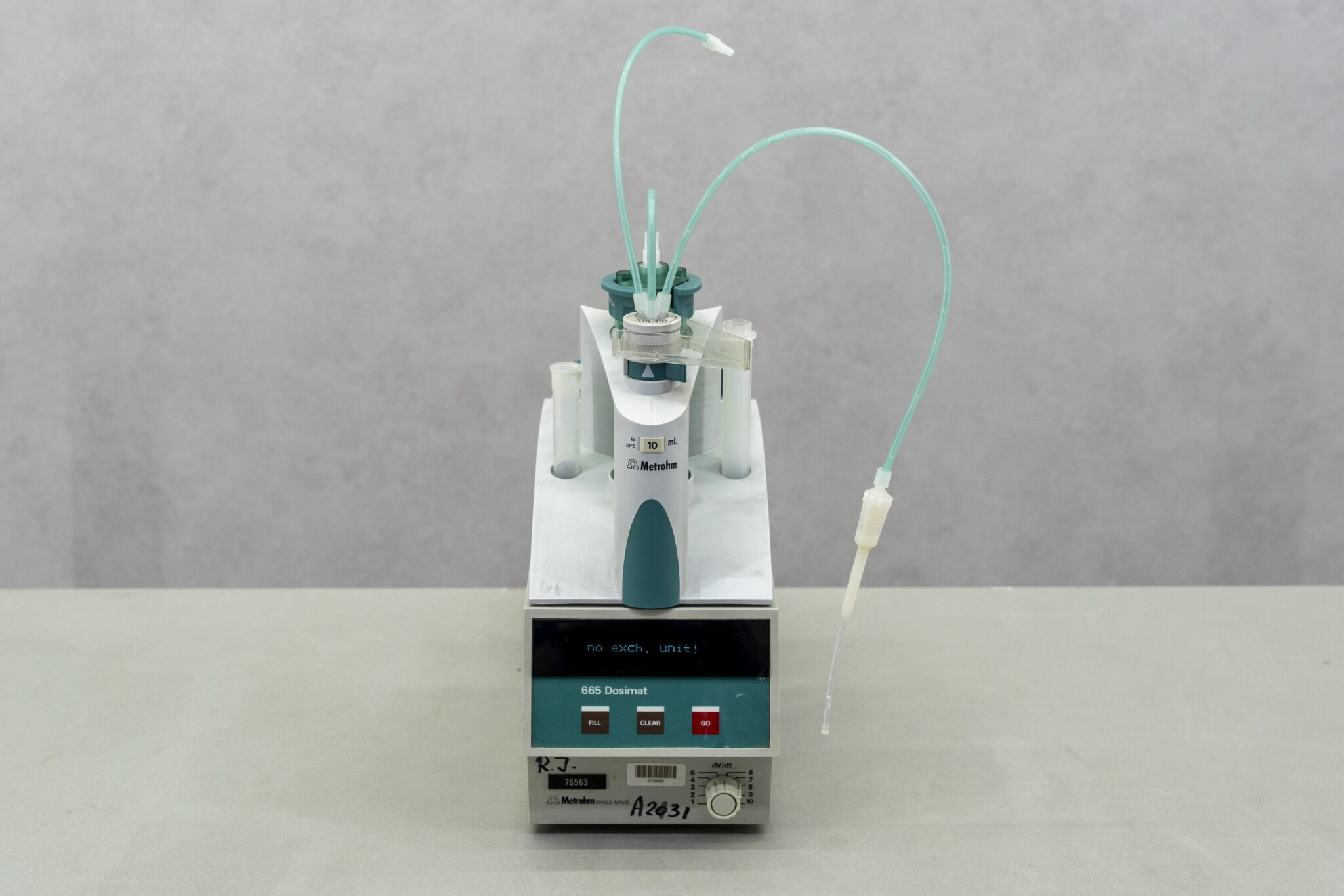 Metrohm 665 Dosimat Dosing unit - Gemini BV