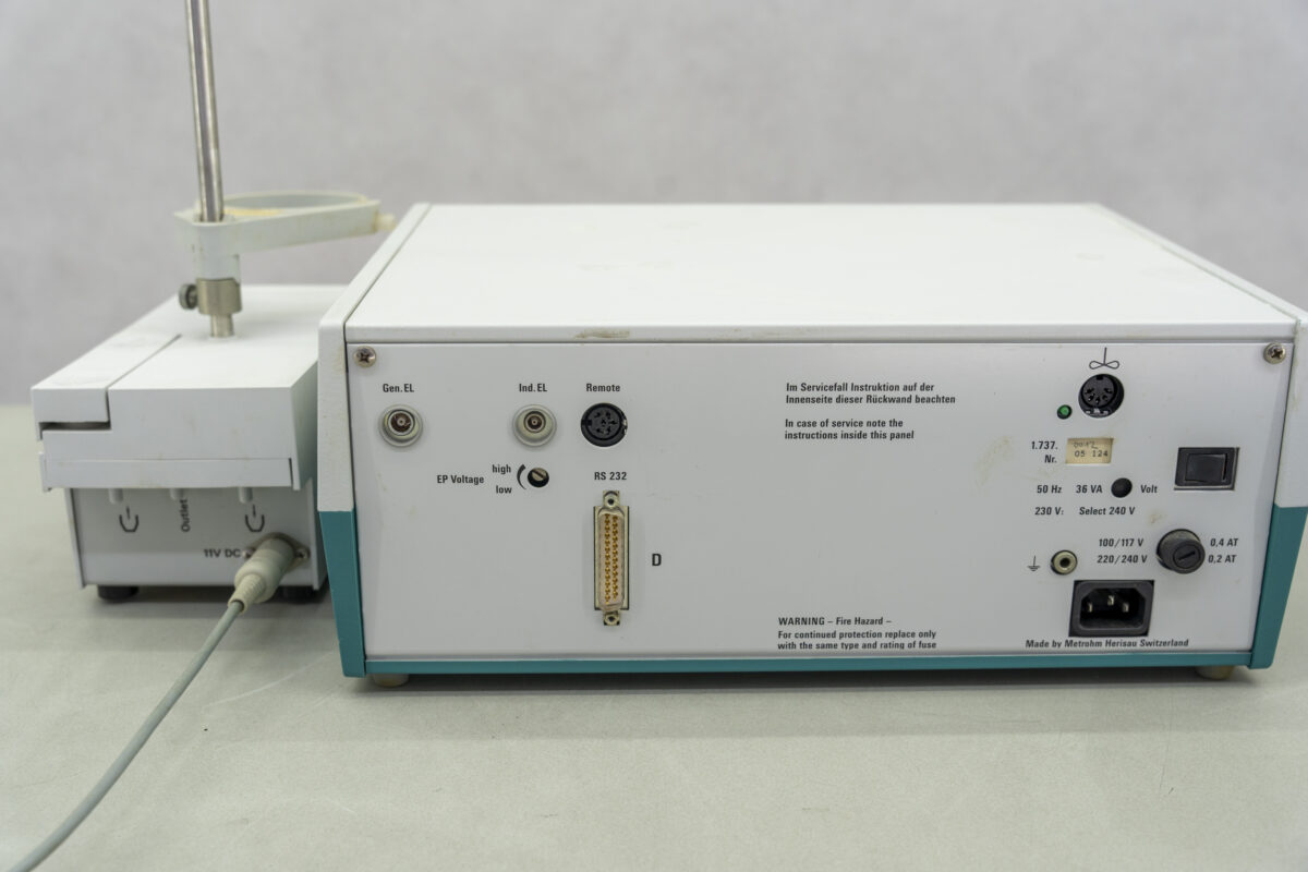 Metrohm 737 Coulometer - Gemini BV