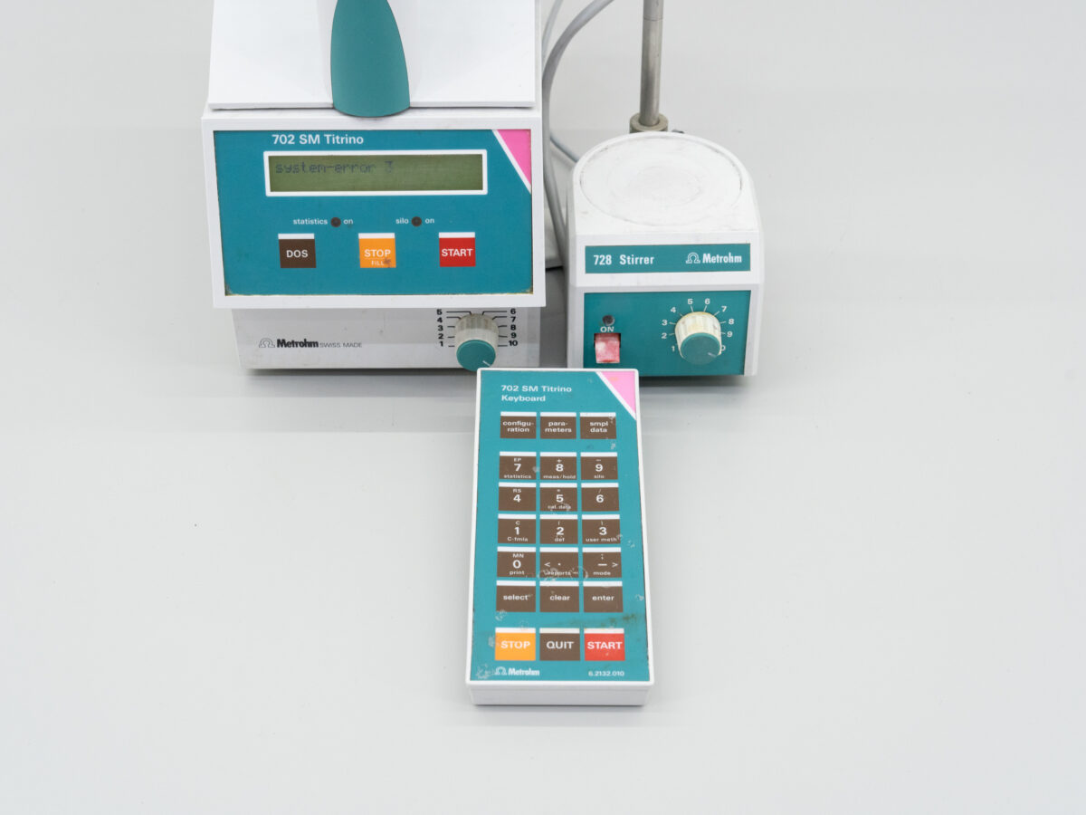 Metrohm Autosampler with a range of IC instruments - Gemini BV