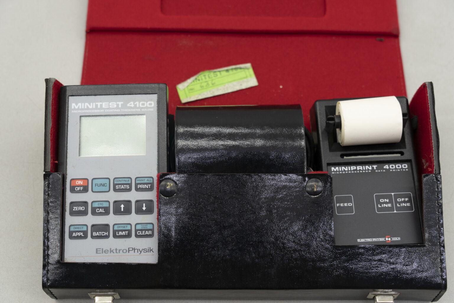 ElectroPhysik MiniTest 4100 Coating gauge and printer 4000 - Gemini BV