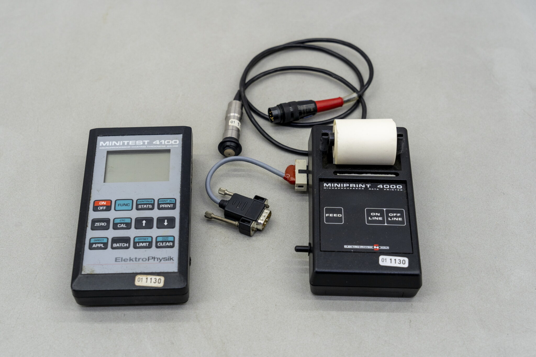 ElectroPhysik MiniTest 4100 Coating gauge and printer 4000 - Gemini BV