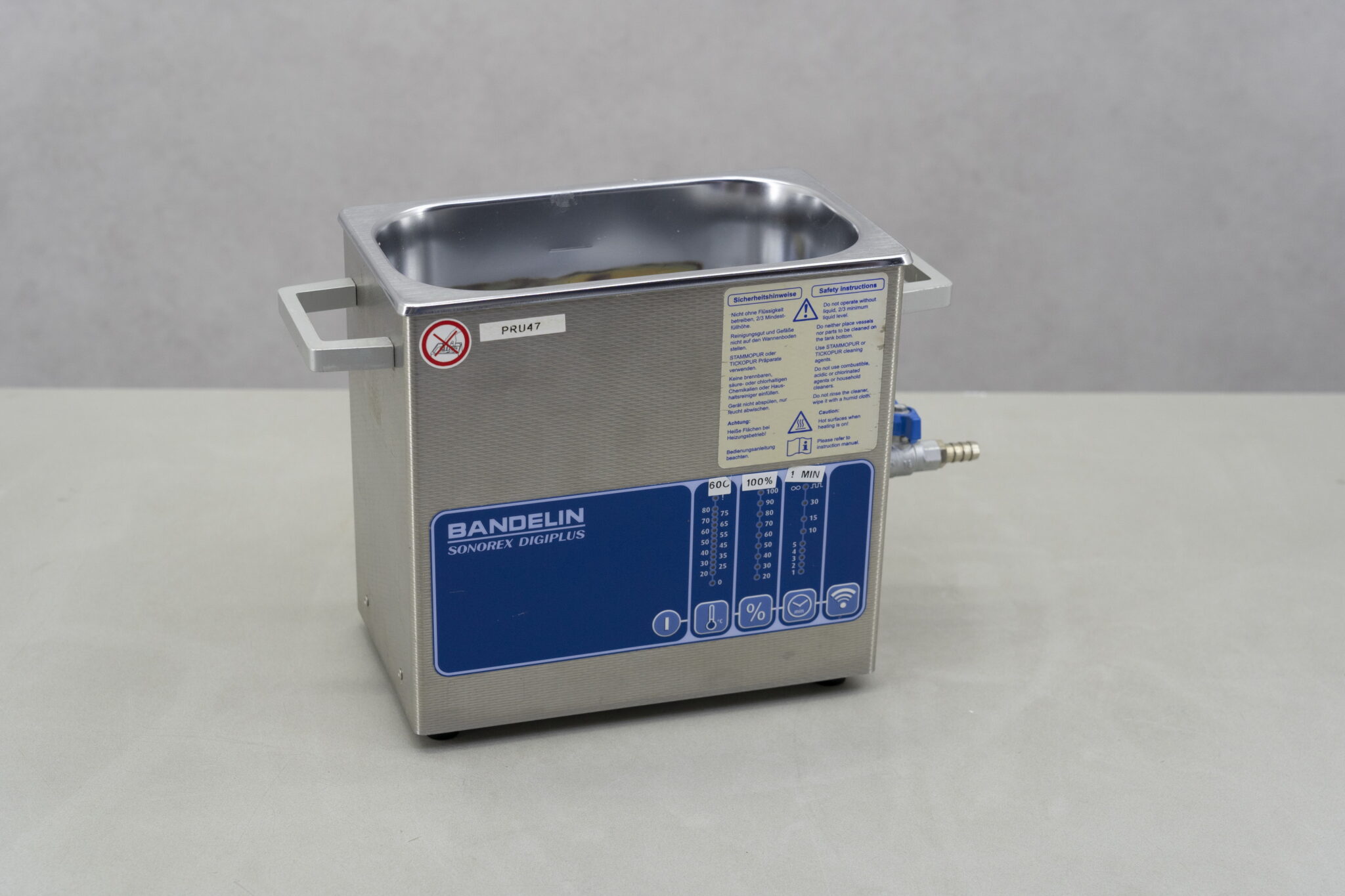 Bandelin Sonorex Digiplus DL 102H Ultrasonic bath - Gemini BV