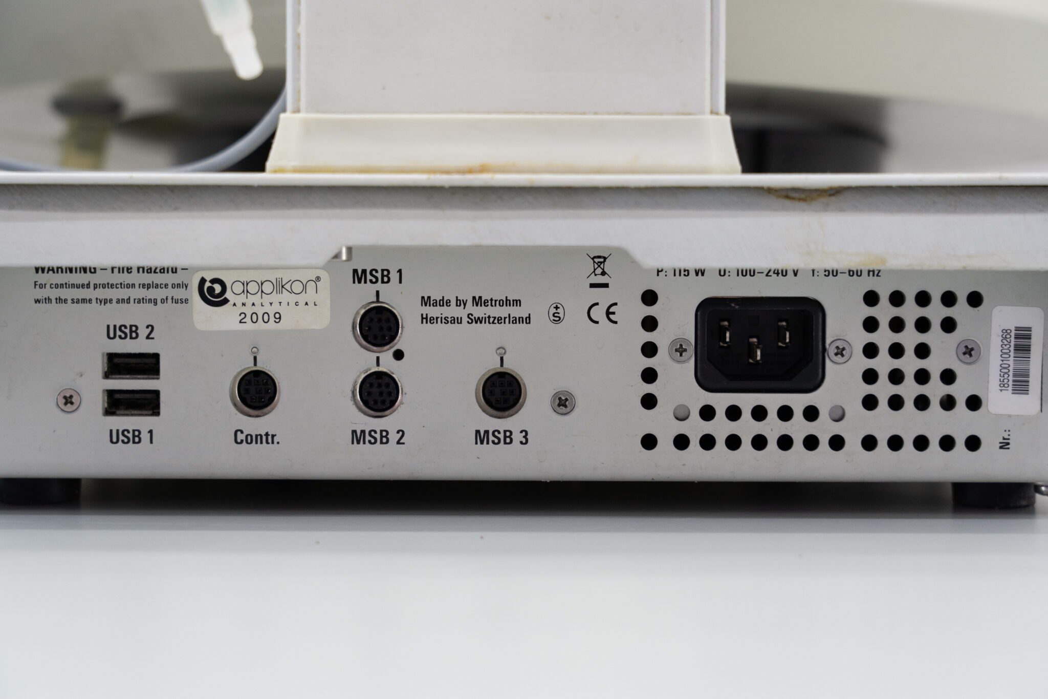 Metrohm autosampler with peristaltic pump - 772, doser - 800, diaphragm ...