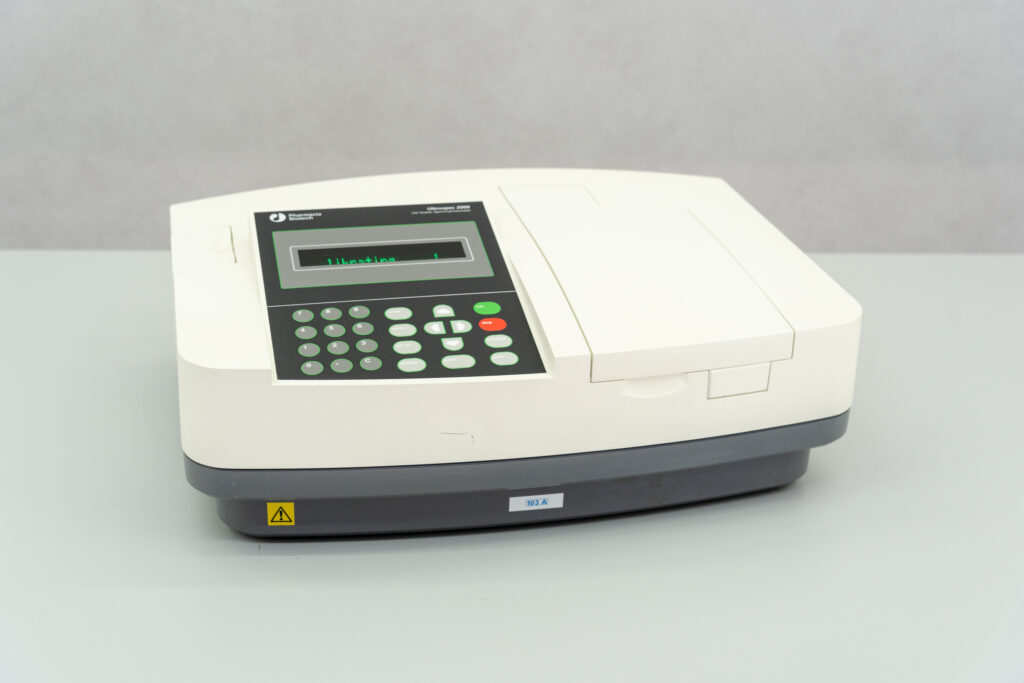 Pharmacia Ultrospec 2000 UV/Vis Spectrophotometer - Gemini BV