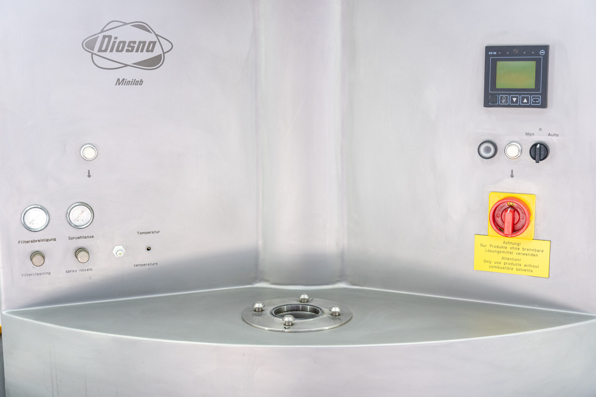 Diosna minilab fluid bed dryer - Gemini BV