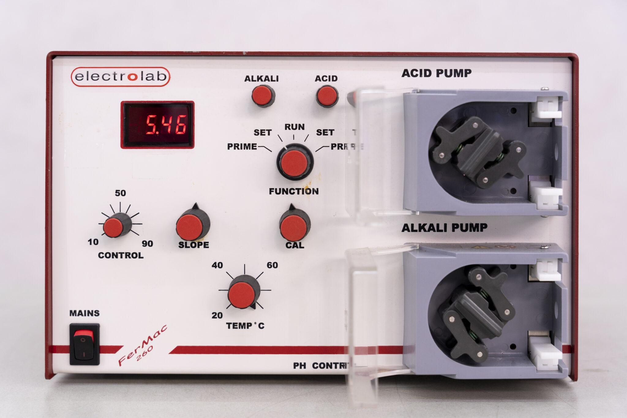 Electrolab FerMac 260 pH controller with two peristaltic pumps - Gemini BV
