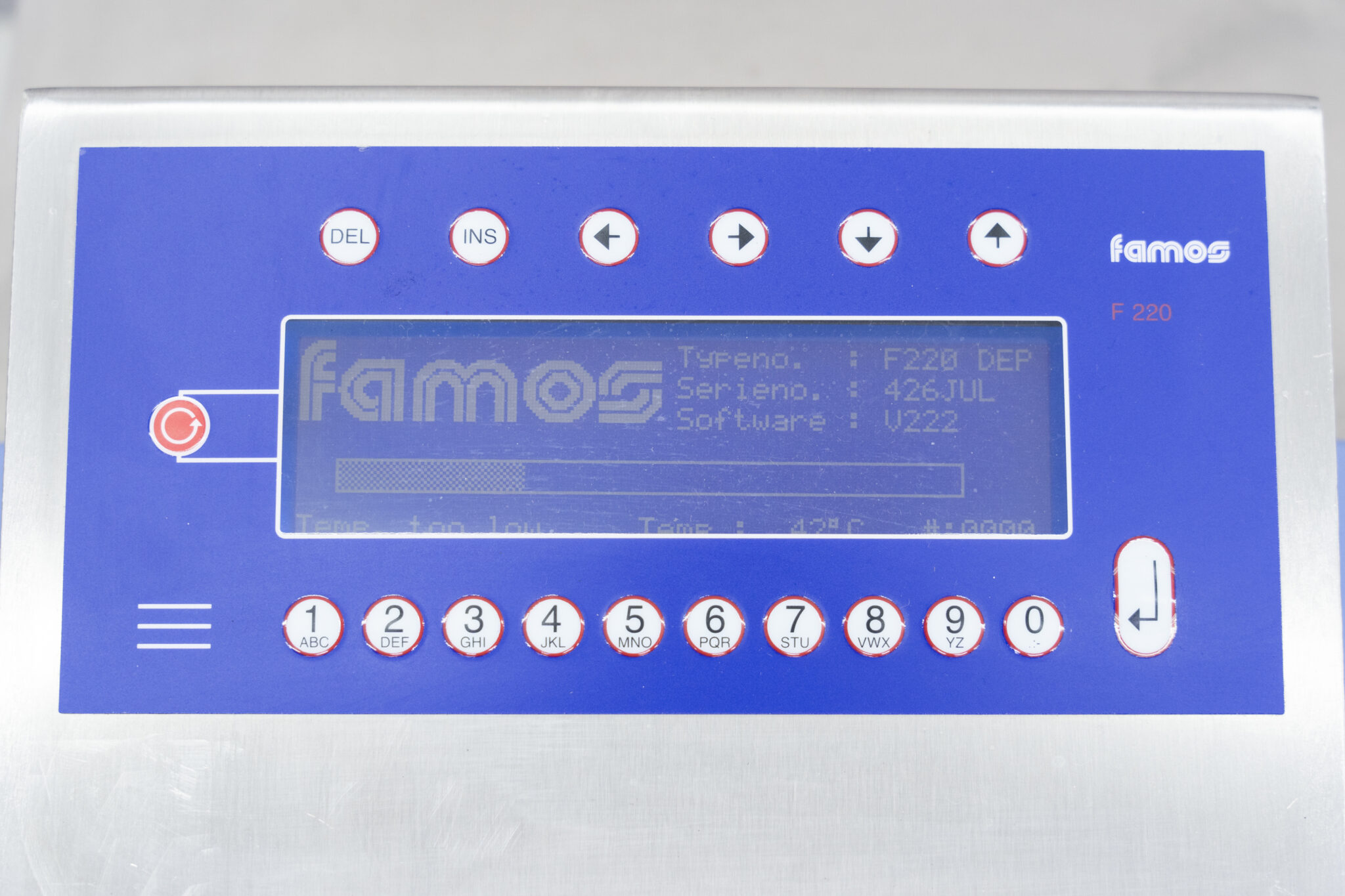 Famos F220DEP Sealer - Gemini BV