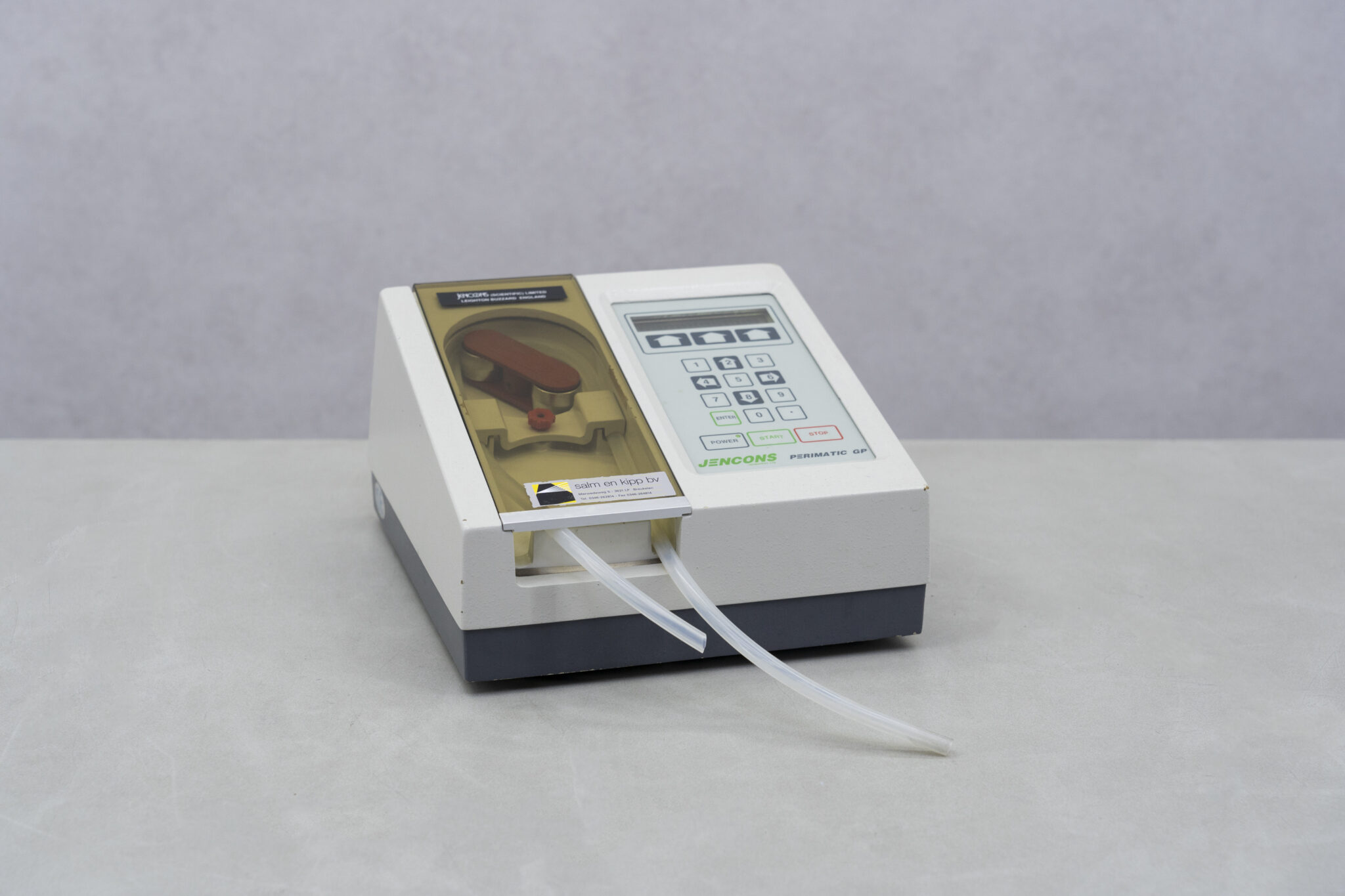 Jencons perimatic GPII Peristaltic pump dispenser - Gemini BV