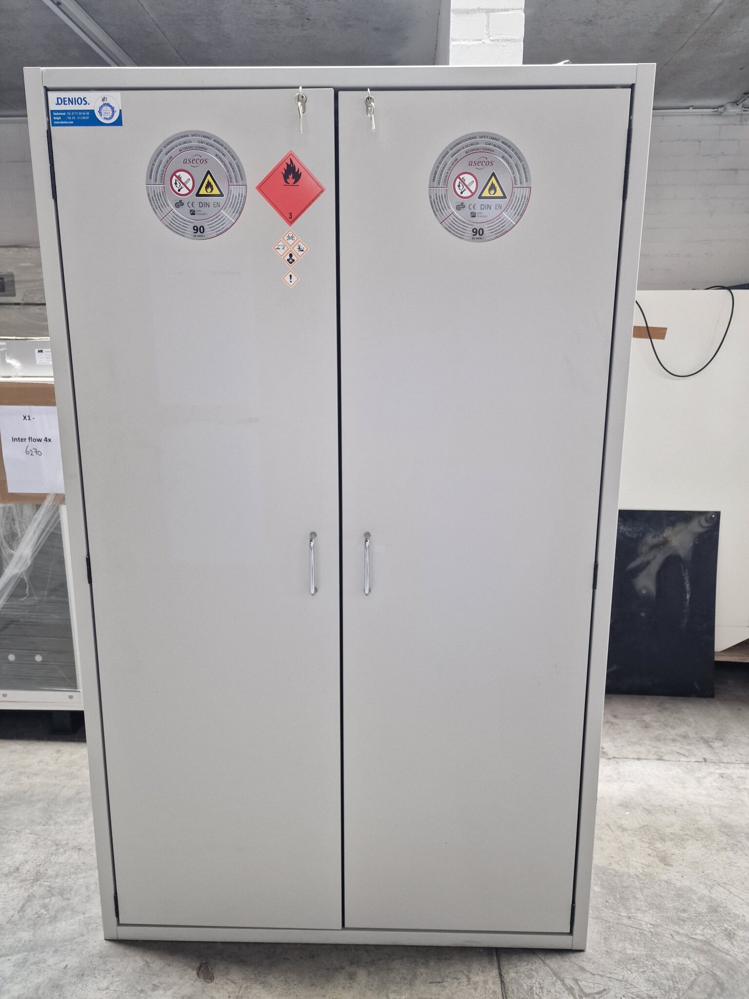 Asecos Safety Storage Cabinet VBF.196.120 - Gemini BV
