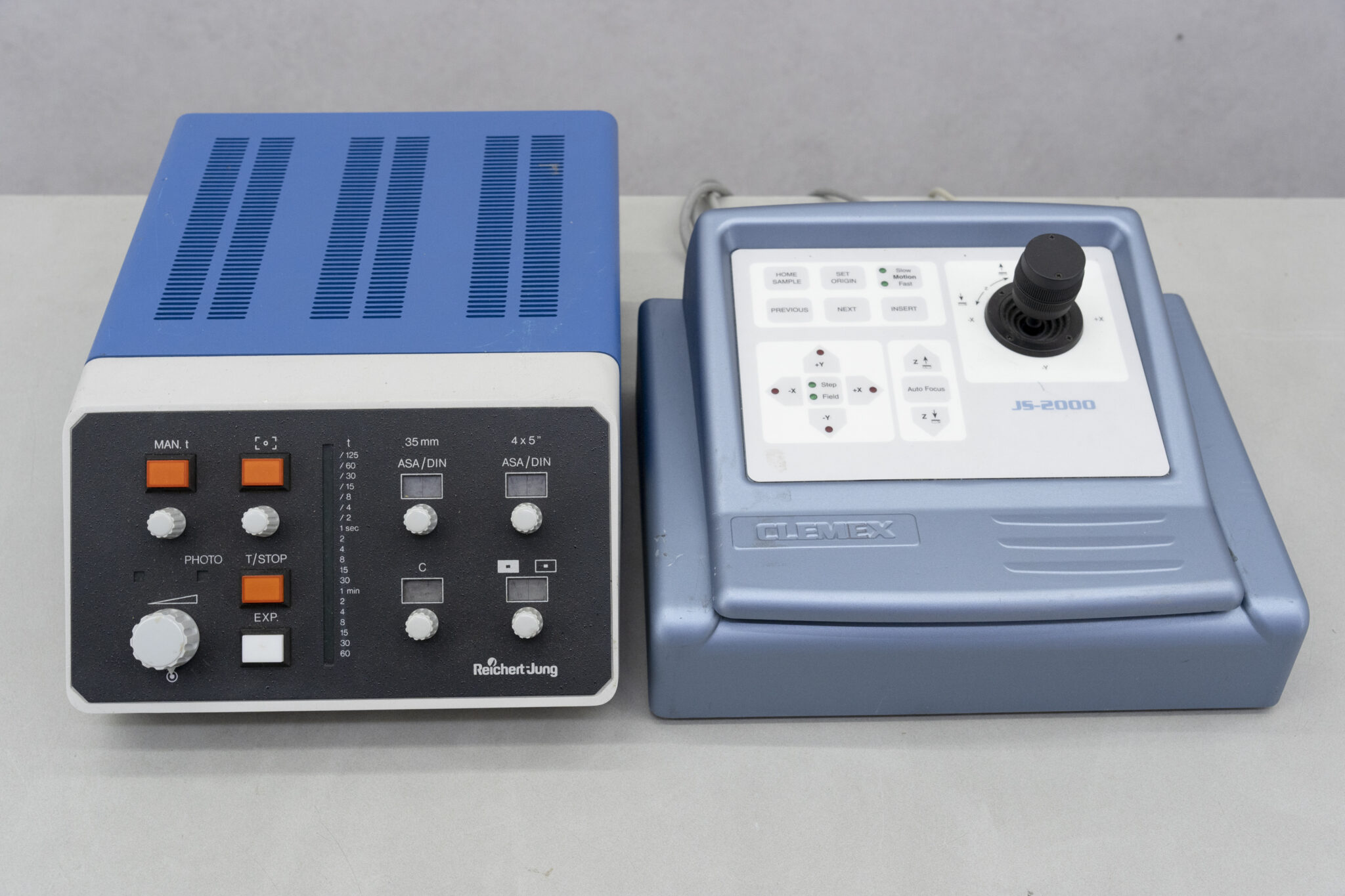 Reichart-Jung MeF3 Metallurgical Microscope with Clemex joystick ...