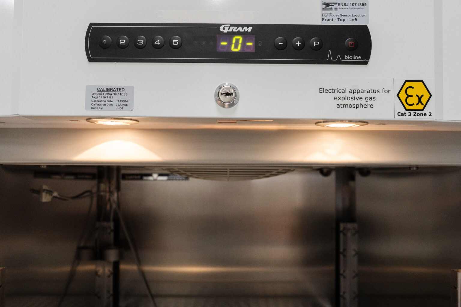 Gram ER660D Explosion-Proof Refrigerator - Gemini BV